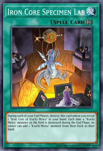 Iron Core Specimen Lab – Yu-Gi-Oh! Master Duel – Untapped.gg