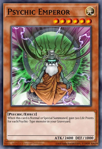 Psychic Emperor – Yu-Gi-Oh! Master Duel – Untapped.gg