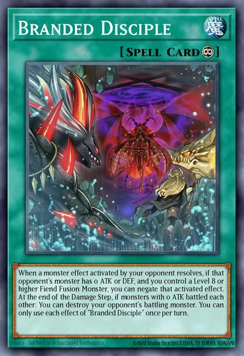 Branded Disciple – Yu-Gi-Oh! Master Duel – Untapped.gg