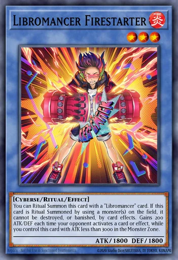 Libromancer Firestarter – Yu-Gi-Oh! Master Duel – Untapped.gg