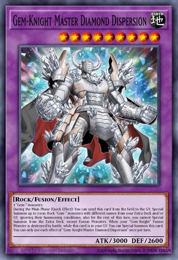 Gem-Knight Master Diamond Dispersion – Yu-Gi-Oh! Master Duel – Untapped.gg