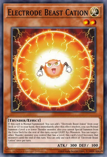 Electrode Beast Cation – Yu-Gi-Oh! Master Duel – Untapped.gg
