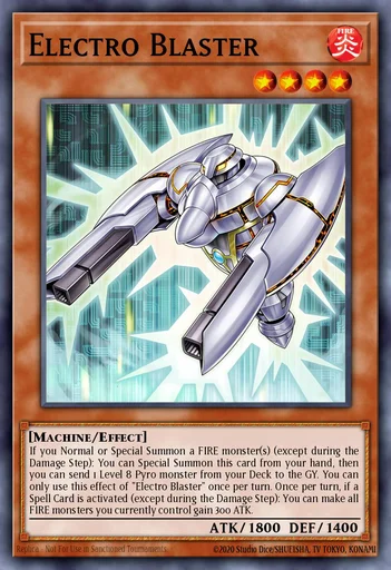Electro Blaster – Yu-Gi-Oh! Master Duel – Untapped.gg