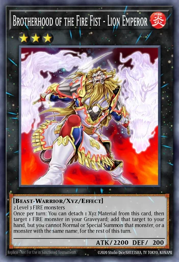 Hermandad del Puño de Fuego - Emperador León – Yu-Gi-Oh! Master Duel ...