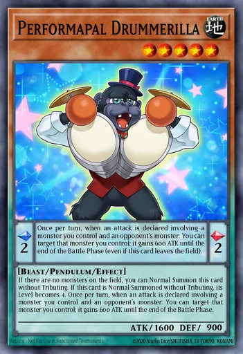 Performapal Drummerilla – Yu-Gi-Oh! Master Duel – Untapped.gg