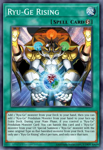 Ryu-Ge Rising – Yu-Gi-Oh! Master Duel – Untapped.gg