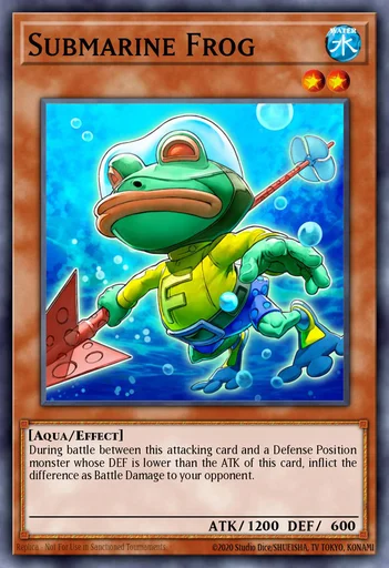 Submarine Frog – Yu-Gi-Oh! Master Duel – Untapped.gg