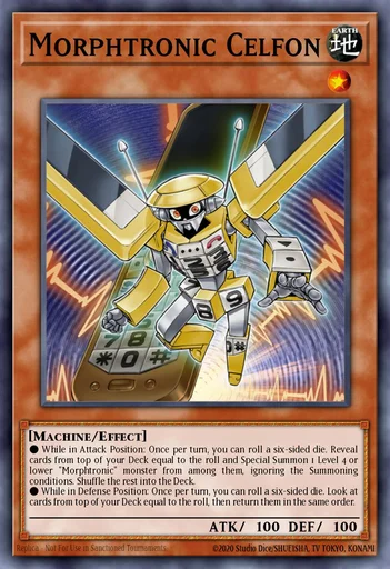 Morphtronic Celfon – Yu-Gi-Oh! Master Duel – Untapped.gg