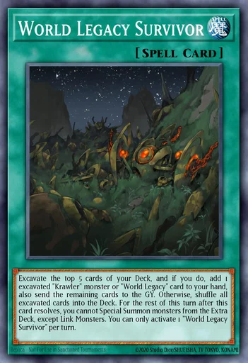 World Legacy Survivor – Yu-Gi-Oh! Master Duel – Untapped.gg