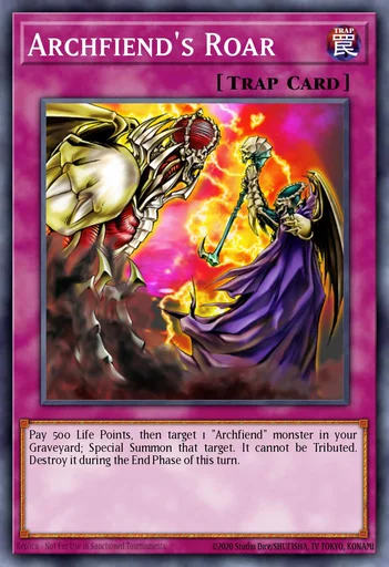 Archfiend's Roar – Yu-Gi-Oh! Master Duel – Untapped.gg