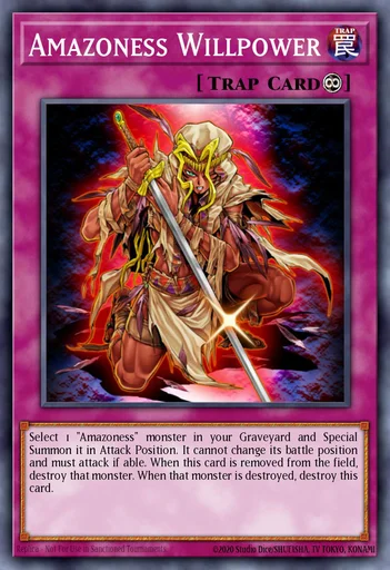 Amazoness Willpower – Yu-Gi-Oh! Master Duel – Untapped.gg