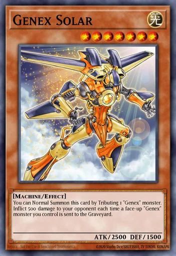 Genex Solar – Yu-Gi-Oh! Master Duel – Untapped.gg