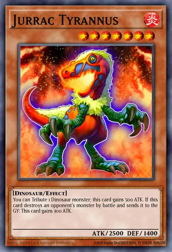 Jurrac Tyrannus – Yu-Gi-Oh! Master Duel – Untapped.gg
