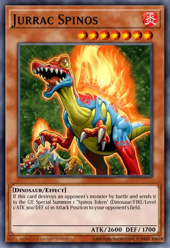 Jurrac Spinos – Yu-Gi-Oh! Master Duel – Untapped.gg