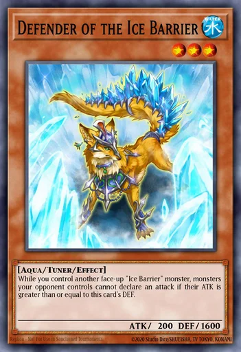 Defender of the Ice Barrier – Yu-Gi-Oh! Master Duel – Untapped.gg