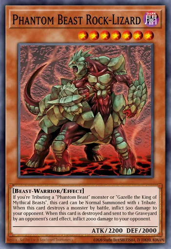 Phantom Beast Rock-Lizard – Yu-Gi-Oh! Master Duel – Untapped.gg