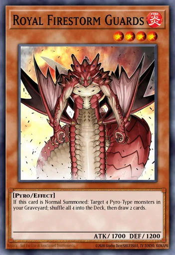 Royal Firestorm Guards – Yu-Gi-Oh! Master Duel – Untapped.gg