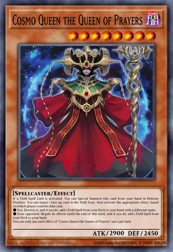 Cosmo Queen the Queen of Prayers – Yu-Gi-Oh! Master Duel – Untapped.gg