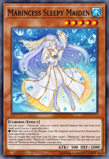 Marincess Sleepy Maiden – Yu-Gi-Oh! Master Duel – Untapped.gg
