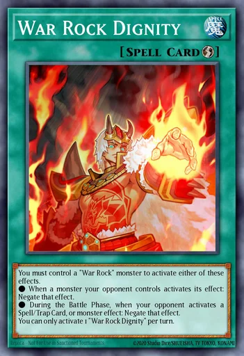 War Rock Dignity – Yu-Gi-Oh! Master Duel – Untapped.gg