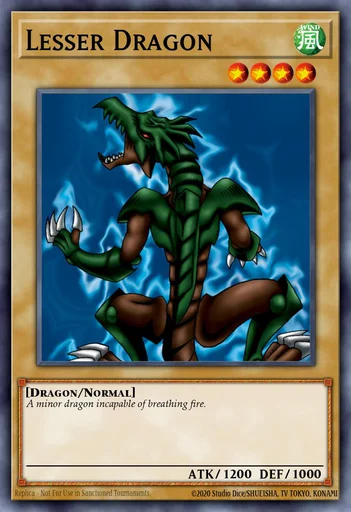 Lesser Dragon – Yu-Gi-Oh! Master Duel – Untapped.gg