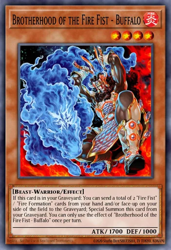 Brotherhood of the Fire Fist - Buffalo – Yu-Gi-Oh! Master Duel ...