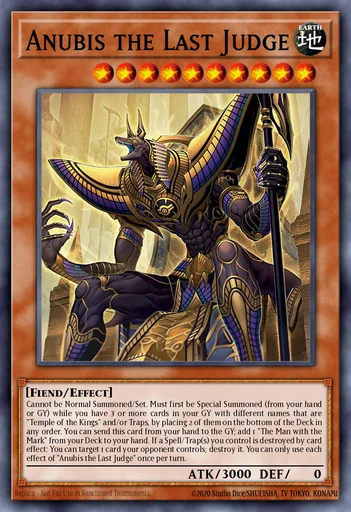 Anubis the Last Judge – Yu-Gi-Oh! Master Duel – Untapped.gg