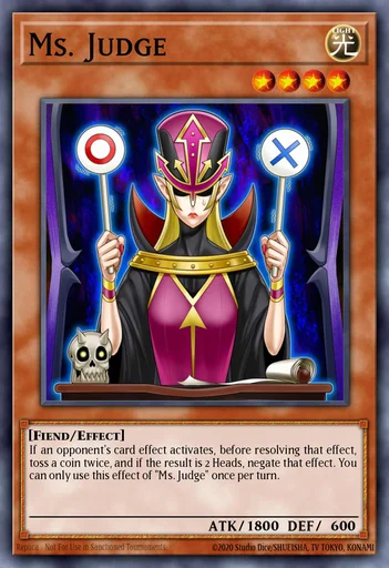 Ms.JUDGE – Yu-Gi-Oh! Master Duel – Untapped.gg