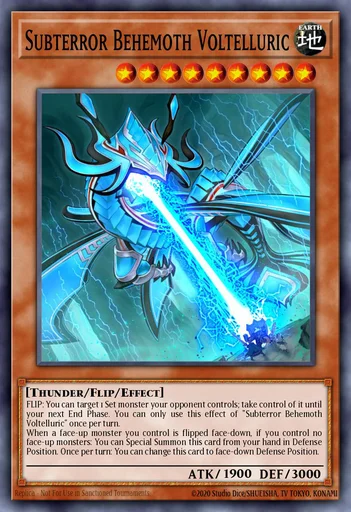 Subterror Behemoth Voltelluric – Yu-Gi-Oh! Master Duel – Untapped.gg
