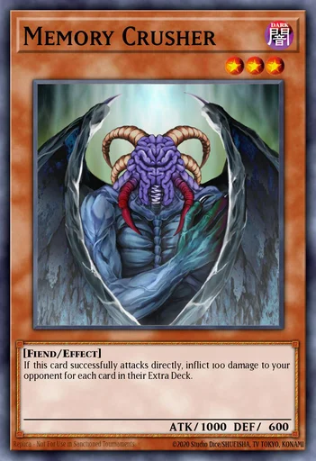 Memory Crusher – Yu-Gi-Oh! Master Duel – Untapped.gg