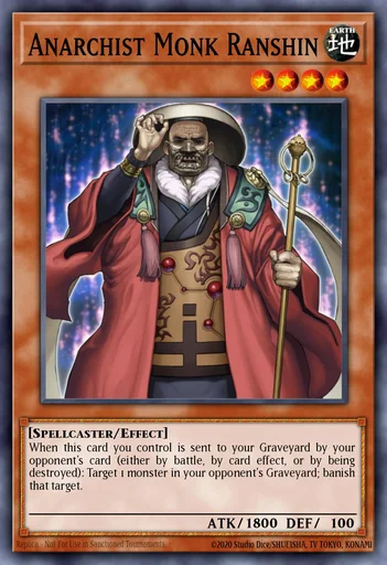 Anarchist Monk Ranshin – Yu-Gi-Oh! Master Duel – Untapped.gg
