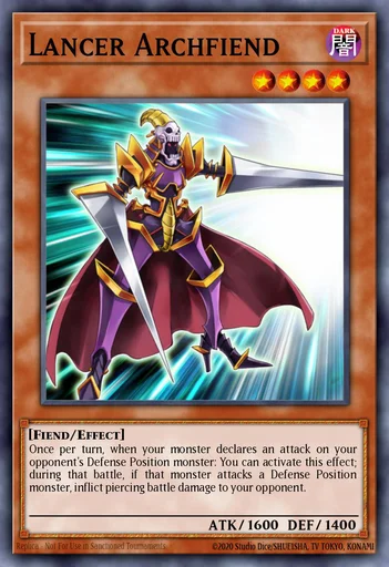 Lancer Archfiend – Yu-Gi-Oh! Master Duel – Untapped.gg