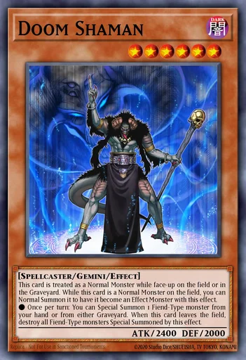 Doom Shaman – Yu-Gi-Oh! Master Duel – Untapped.gg