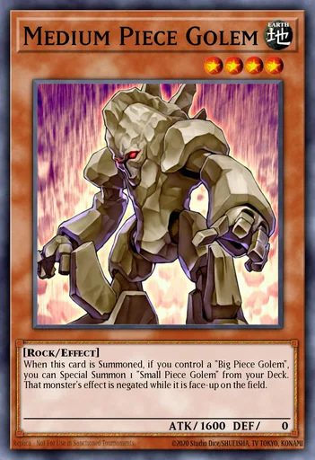 Medium Piece Golem – Yu-Gi-Oh! Master Duel – Untapped.gg