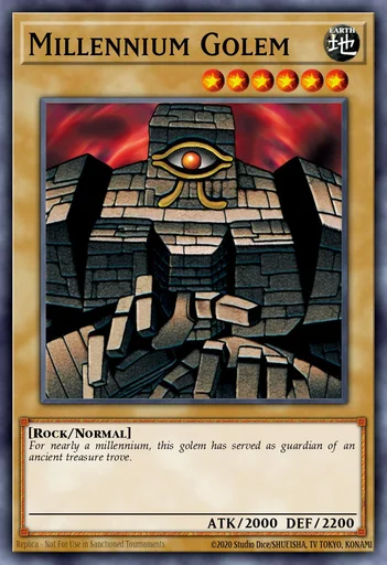 Millennium Golem – Yu-Gi-Oh! Master Duel – Untapped.gg
