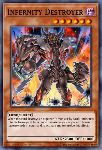 Infernity Destroyer – Yu-Gi-Oh! Master Duel – Untapped.gg