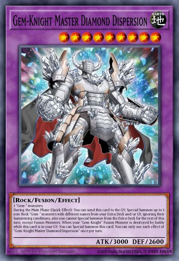 Gem-Knight Master Diamond Dispersion – Yu-Gi-Oh! Master Duel – Untapped.gg
