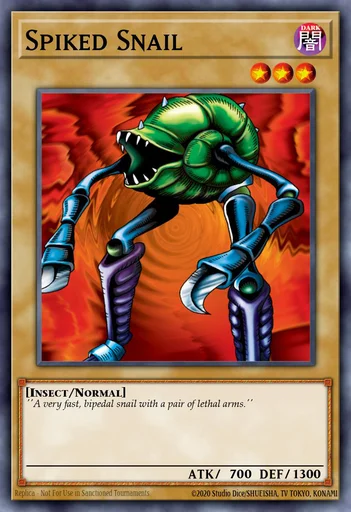 Spiked Snail – Yu-Gi-Oh! Master Duel – Untapped.gg