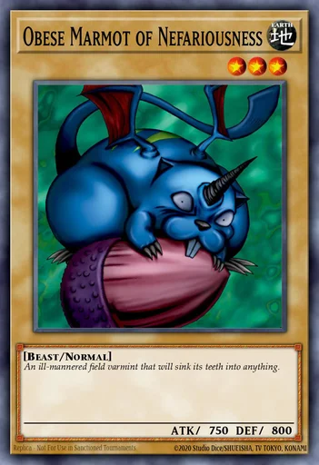 Obese Marmot of Nefariousness – Yu-Gi-Oh! Master Duel – Untapped.gg